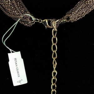 Susan Graver | Jewelry | Susan Graver Multi Strand Lariat Style ...